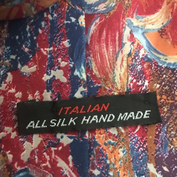 Accessories | Vintage Italian All Silk Hand Made | Poshmark